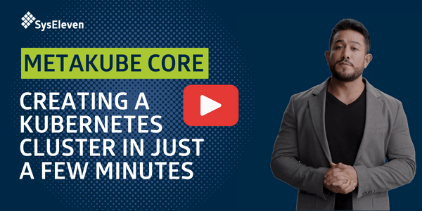 Metakube Core Kubernetes As A Service By Syseleven