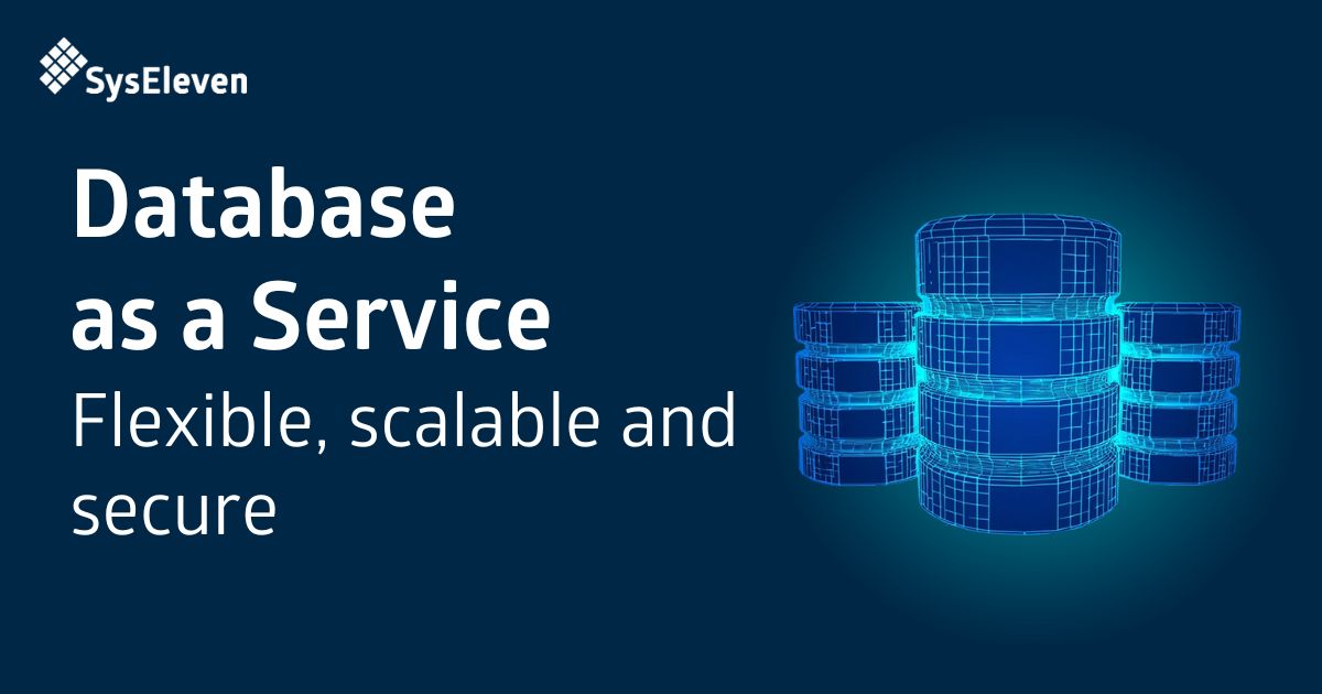 Database as a Service (en) - SysEleven | Mastering Cloud. Accelerating Business.