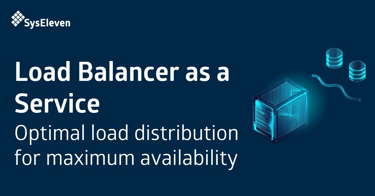 Load Balancer as a Service - Optimal load distribution for maximum ...